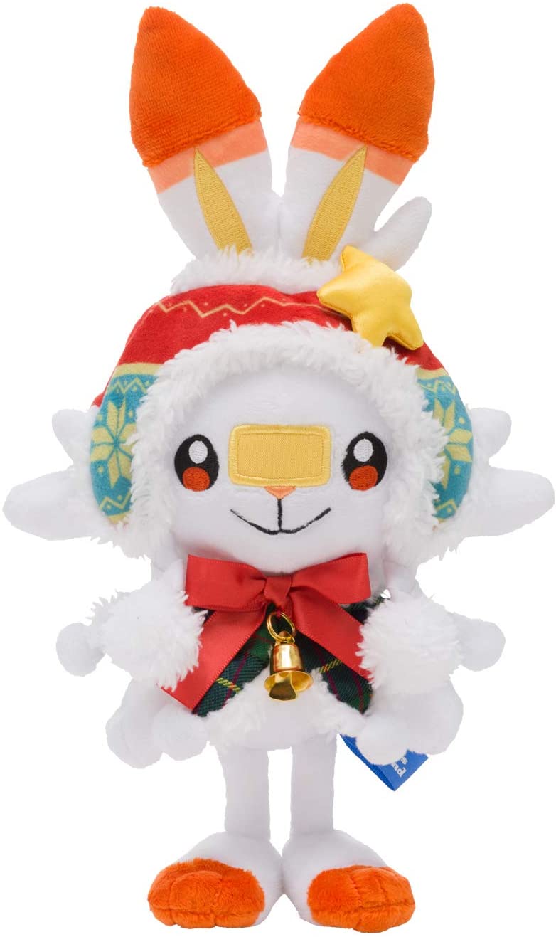 Scorbunny Plush Pokémon Christmas Wonderland