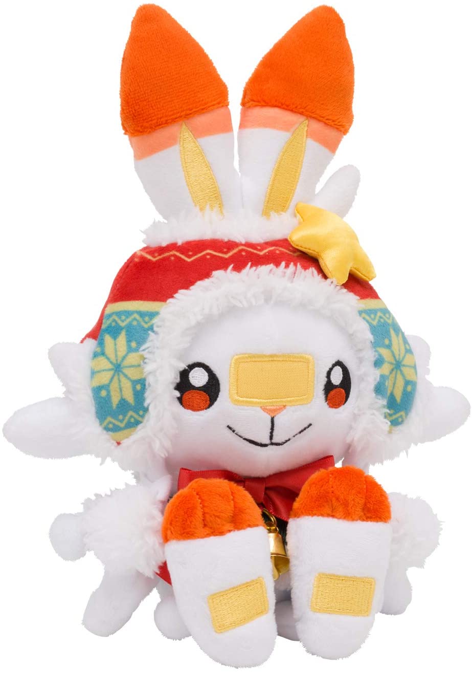 Scorbunny Plush Pokémon Christmas Wonderland
